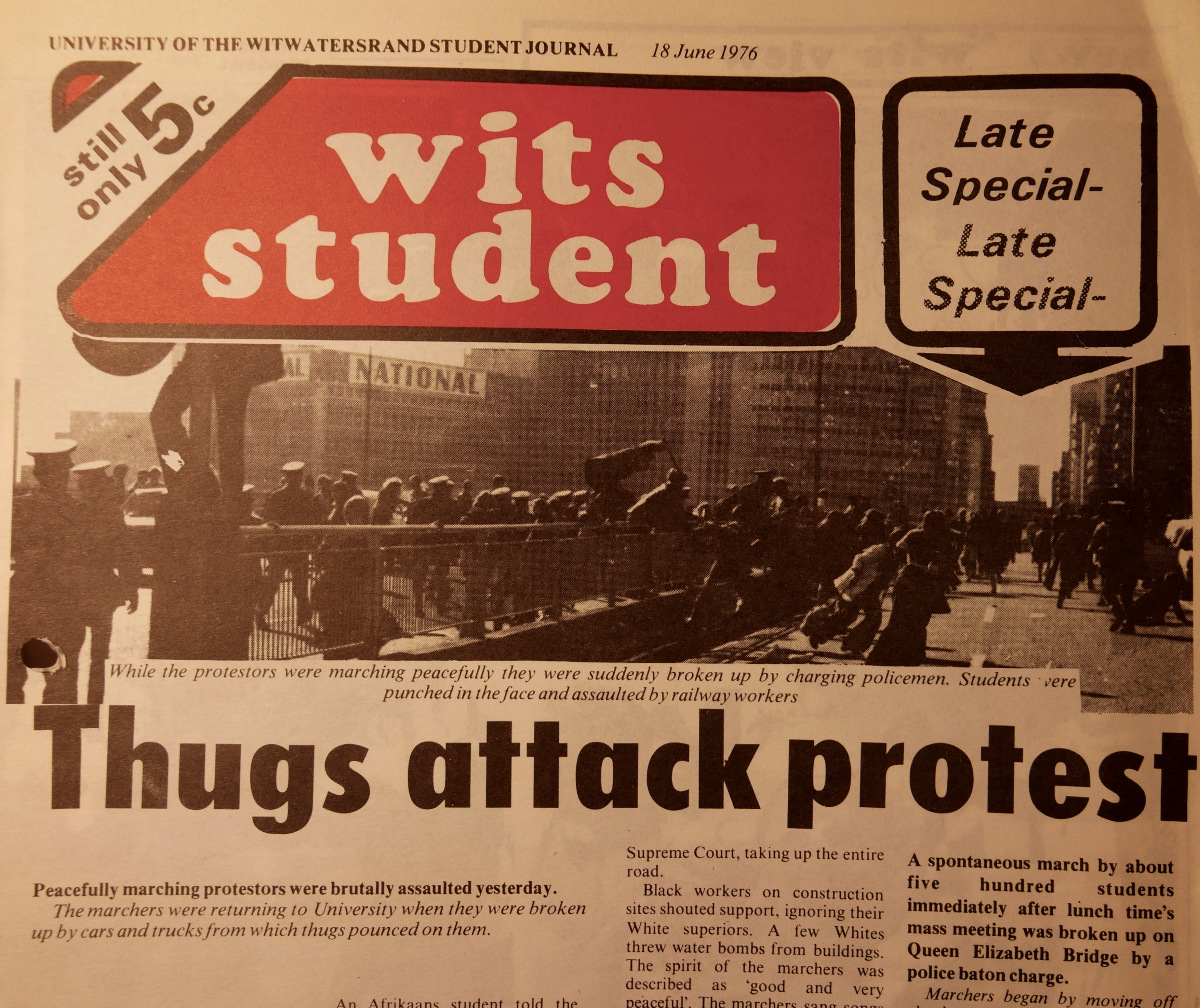 Soweto uprising – 40 years on: the role of Wits students – Martin Plaut