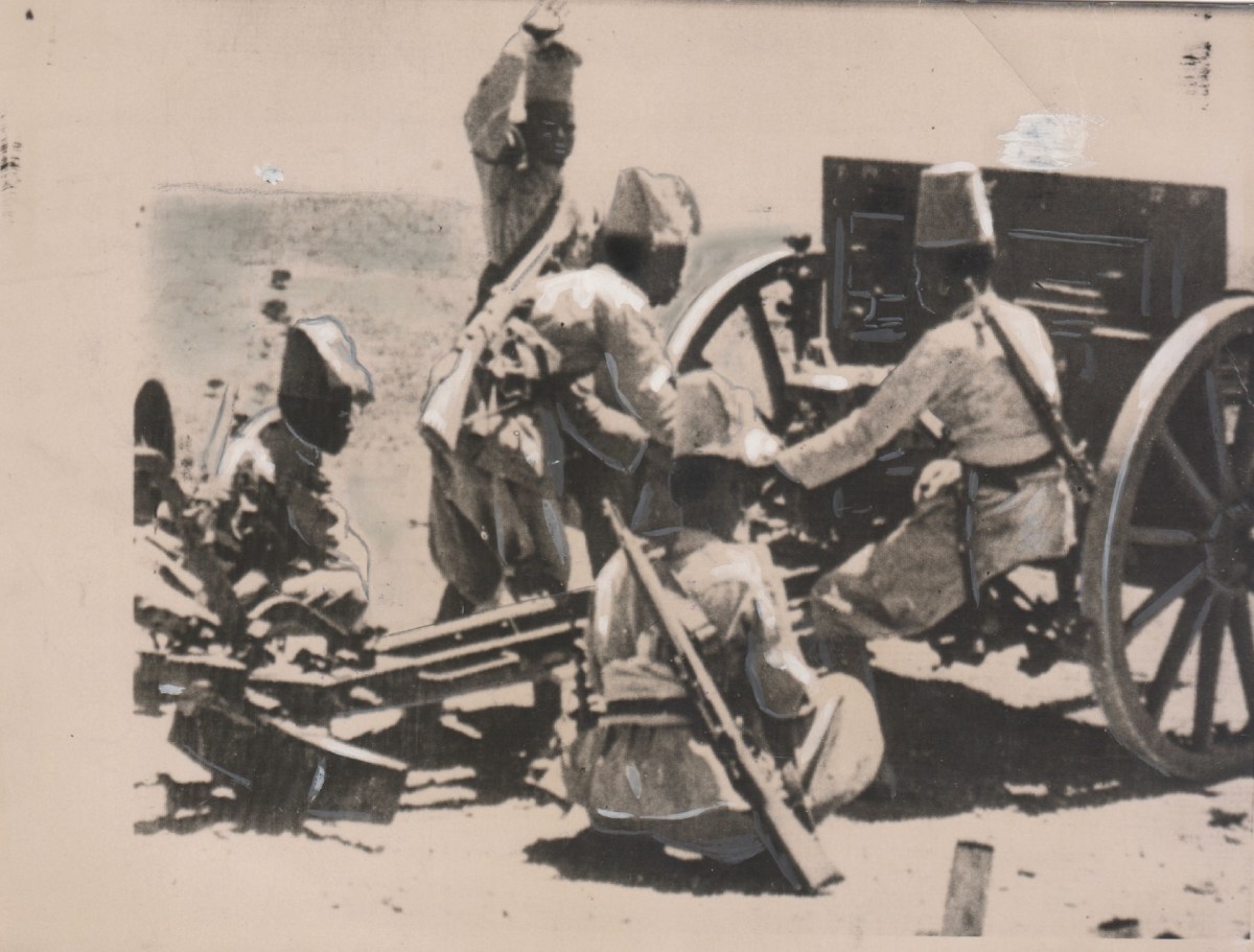 First official Italian photograph of the invasion of Ethiopia – Martin ...