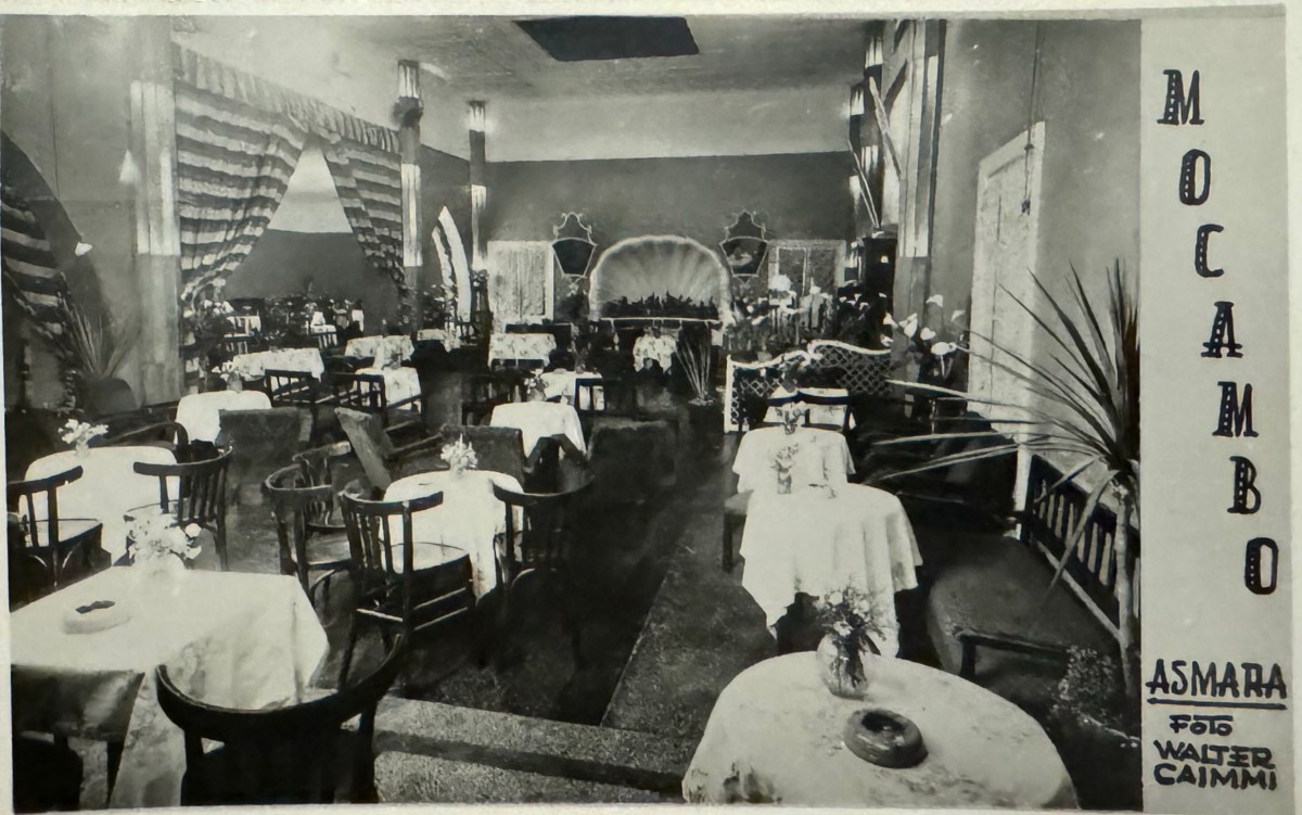 Days gone by: Asmara’s chic Mocambo restaurant – Martin Plaut