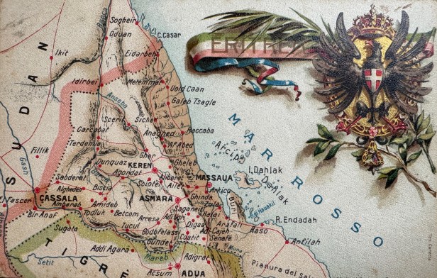 Italy’s colourful postcard maps of colonial Eritrea and the Horn of ...